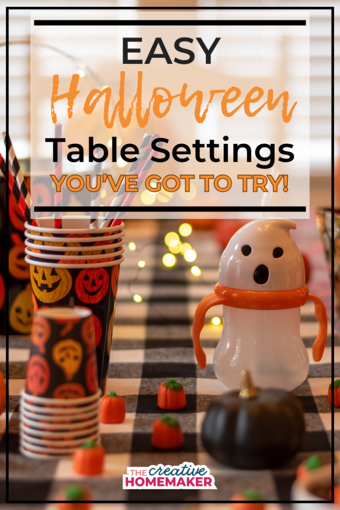 Easy Halloween Table Settings for a Spooky Dinner Party ...